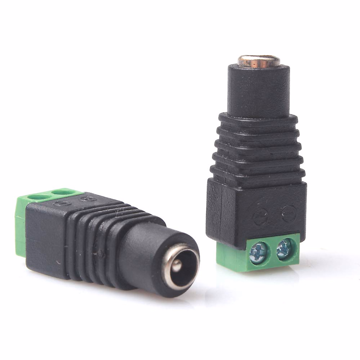 DeguangXin 20 Pairs 12V Male + Female 2.1x5.5MM DC Power Jack Plug Adapter Connector for CCTV Camera and LED Strip Light