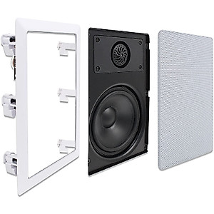 Herdio 5.25 Inch Ceiling Speakers Flush Mount in Wall Speakers Perfect for Home，Living Room，Kitchen，Office