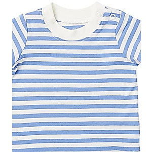 Amazon Essentials Unisex Babies' Short-Sleeve Tee, Pack of 5, Blue Sea Life, 18 Months