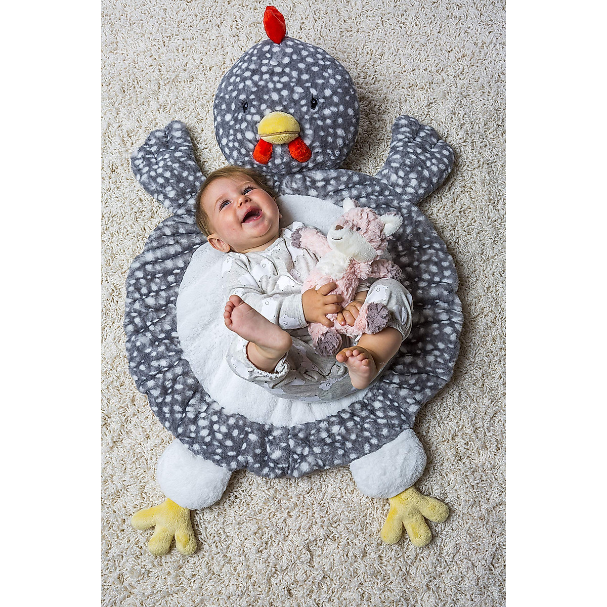 Mary Meyer Bestever Baby Mat, Rocky Chicken