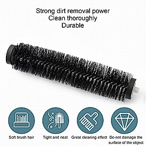 Reusable Handheld Crumb Sweeper, Nutshell Soft Bristles Debris Collect, Handheld Carpet Table Sweeper Crumb Brush Cleaner Crumb Sweeper Roller for Home Cleaning