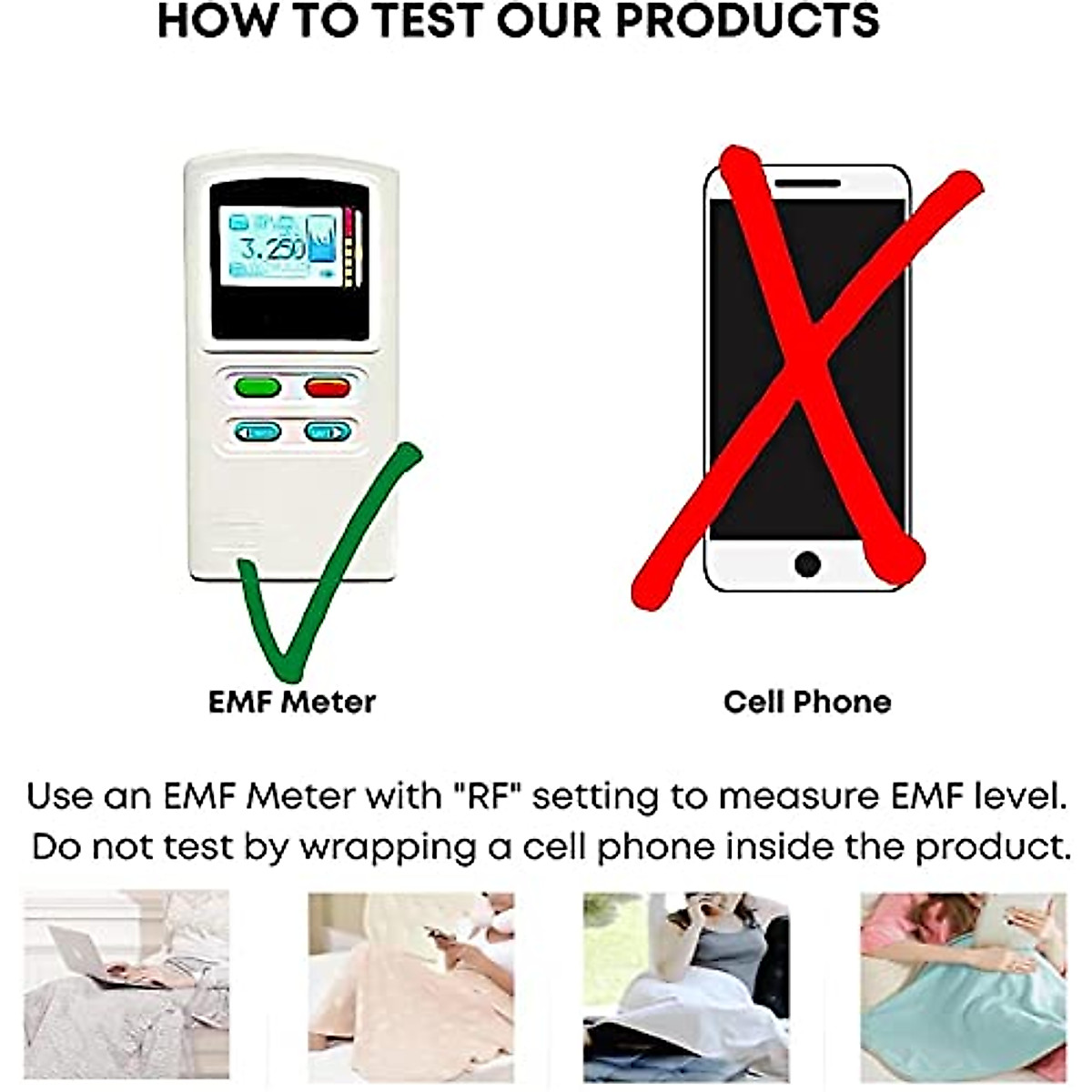 Wzglod 5G Anti-Radiation Pregnant Blanket Radiation Protection Cotton Blanket Maternity Baby EMF Shield Shield Soft and Breathable,A