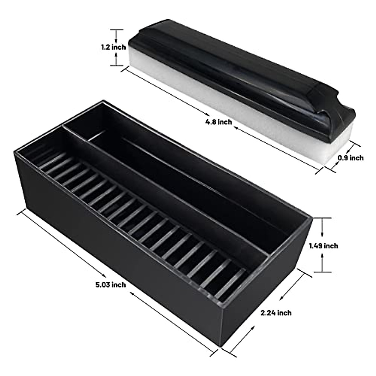 Mat's Beard Cleaning and Holder Set Cleaning Tool, Multifunctional Beard Clean Up Kit for Cleaning Up Beard Trimmings from Sinks and Countertops After Shaving, Best Gifts for Men