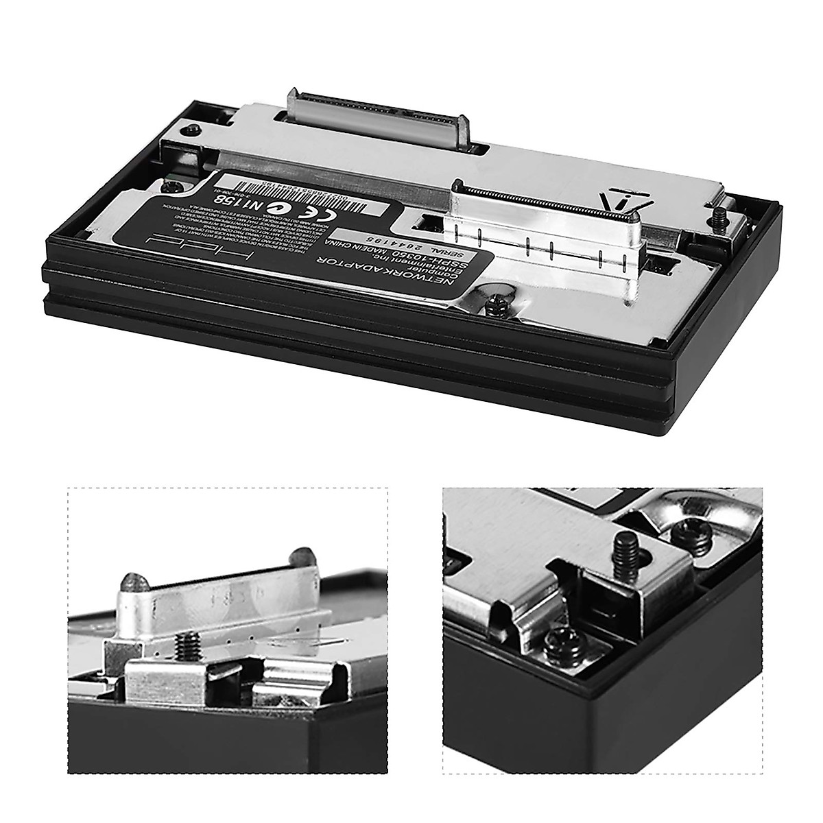 SATA Interface Network Adaptor,HDD Hard Disk Adapter Support up to 2TB for 2.5" and 3.5" SATA HDD,Replacement for PS2 2