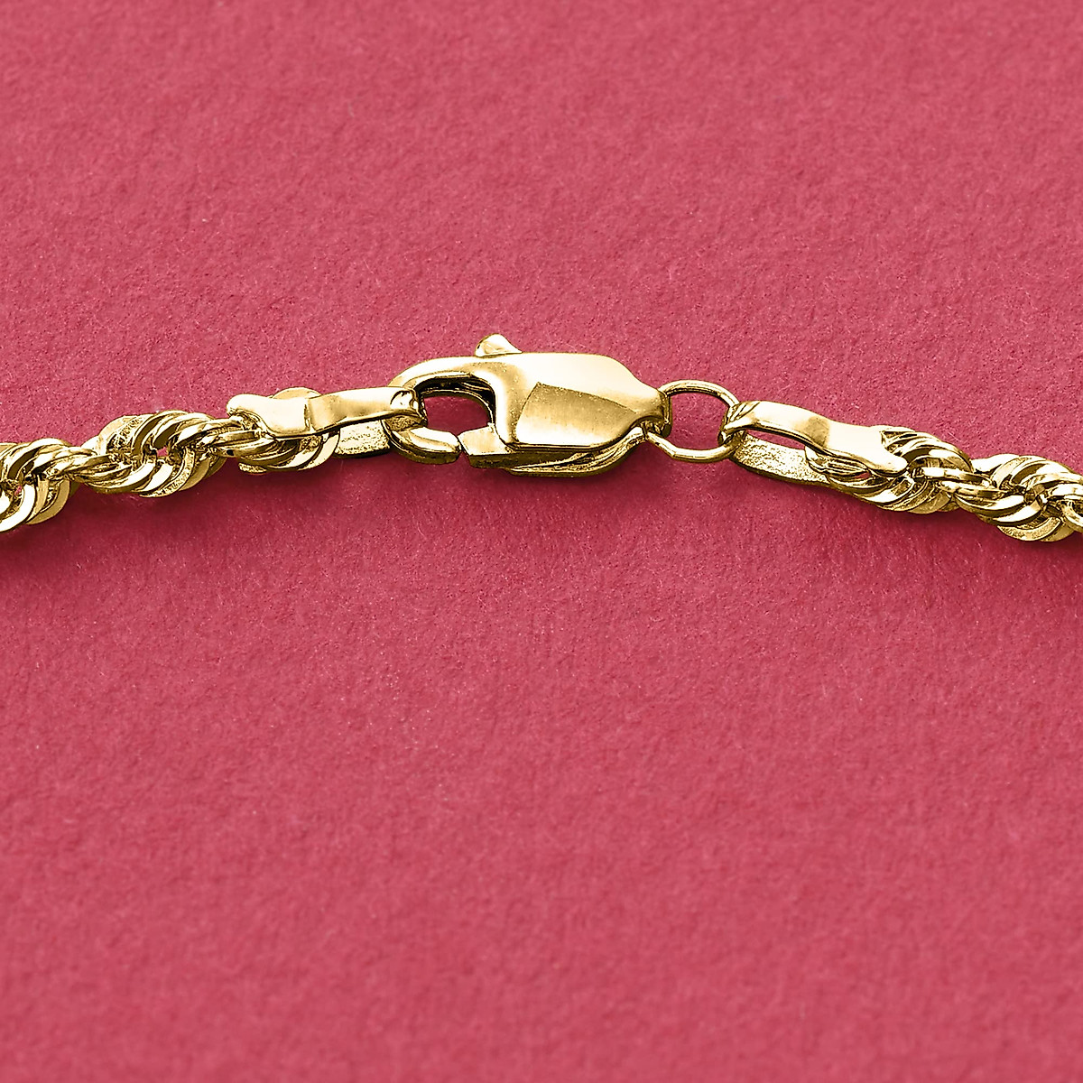 Ross-Simons 14kt Yellow Gold Rope-Chain Necklace