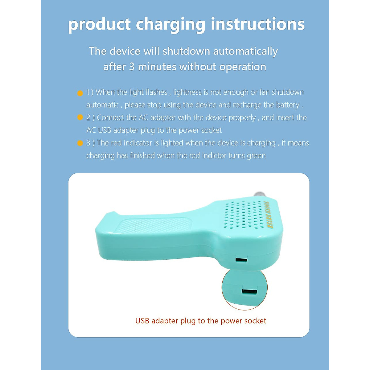 Tooth Dryer Warm Air Drying Machine with 2 Nozzles for Orthodontics