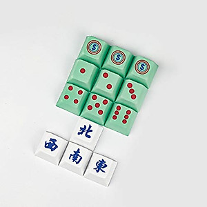 Mahjong Style PBT Dye-sub Keycaps with Puller for 61/64/87/96/104 Keys GH60 RK61 Matrix Joke Custom Mechanical Gaming Keyboard