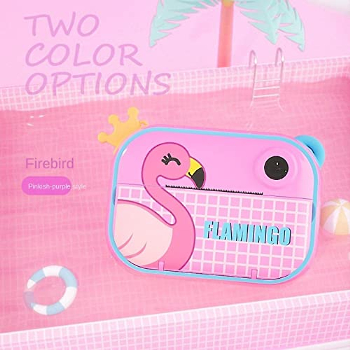 NC Polaroid Children Print Camera Thermal Digital Camera Mini Video Camera WiFi Transmission