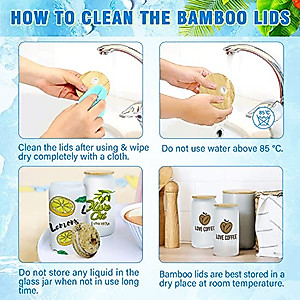 Realkant Sublimation Glass Blanks, 16 OZ Sublimation Glass Mason Jar with Bamboo Lids and Straws for Tumbler Press, Glass Cups Mugs Tumblers Beer Can for Iced Coffee Juice Soda Drinks (6 Set/Frosted)