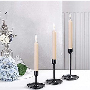 (20PCS White, 6INCH) Small Candle Taper Candles Bulk Packfor Home Decor, Wedding, Parties and Special Occasions,Small Candle