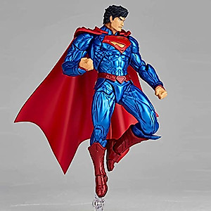 Kaiyodo Amazing Yamaguchi: Superman Action Figure, Multicolor
