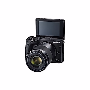 Canon 9694B031 24.2MP EOS M3 Mirrorless Digital Camera (Black)