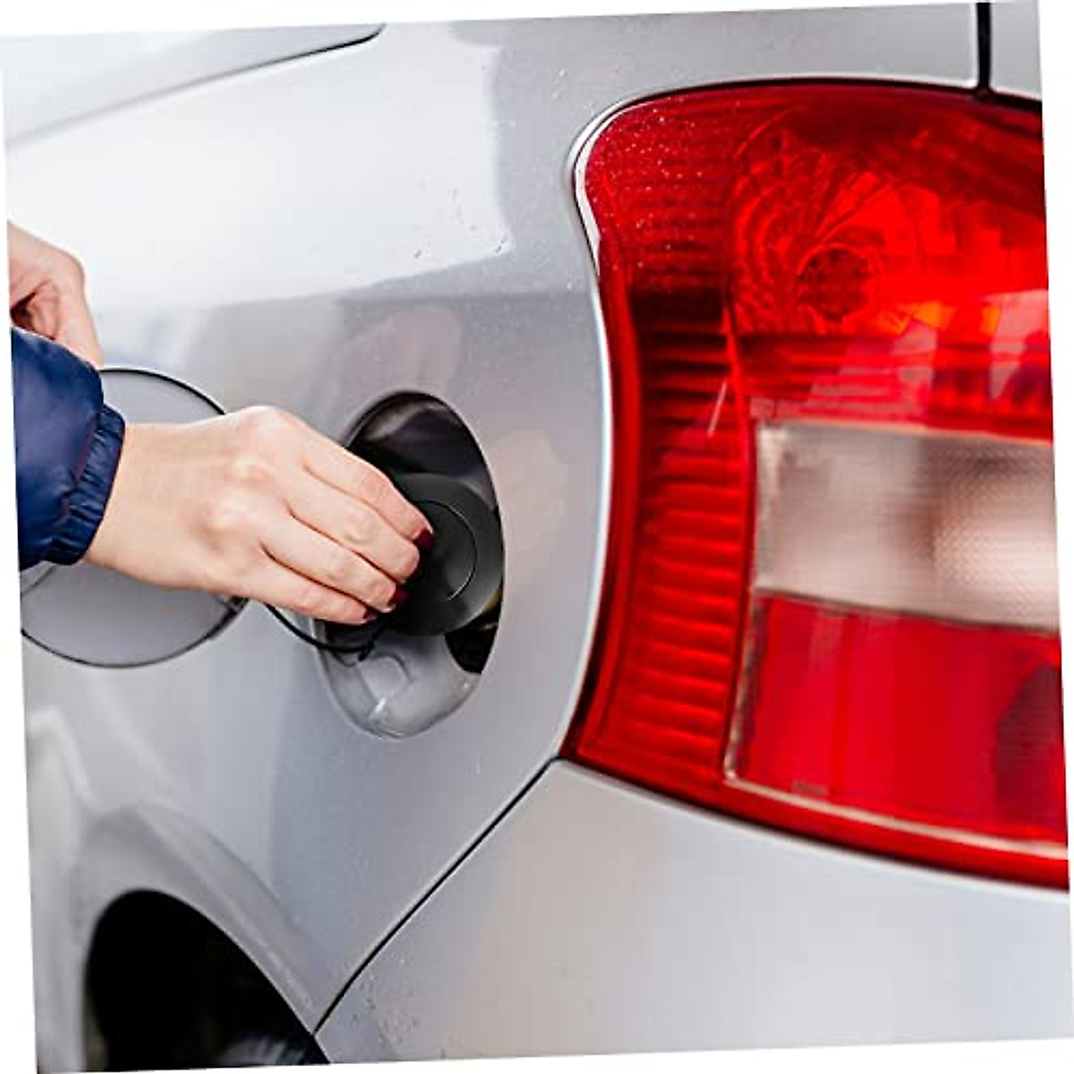 ERINGOGO 3 pcs fuel tank cap gas cap cover metal pop- cap fuel filler door Motorbike Fuel Tanks Covers motorcycle gas tank door Fuel Tank Covers Gas Cover steel fuel tank door