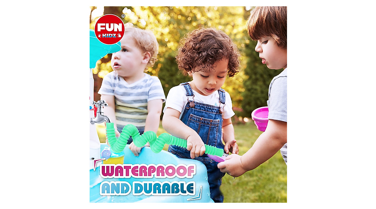 FunKidz Jumbo & Mini Fidget Pop Tubes – Fun Stress Relief Toy