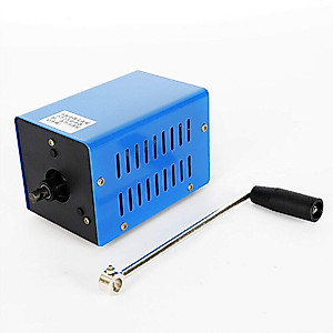 BJTDLLX 20W Hand Crank Generator, High Power Portable Emergency USB Charger Generator for Outdoor Travel Camping Hiking Survival Activities