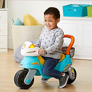 VTech 3-in-1 Step and Roll Motorbike (Frustration Free Packaging), Teal, Large