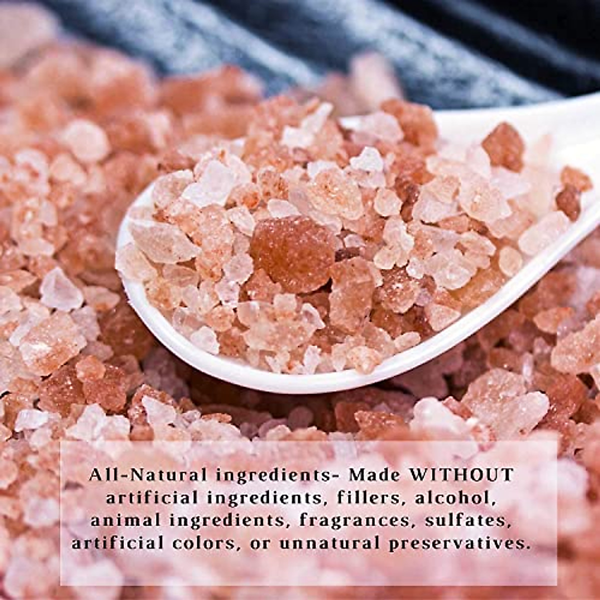 Pink Himalayan Bath Salt Gift Set - Body Foot Spa Kit with Rose Essential Oil & Moisturize Foot Lotion, Revitalize and Soothe Skin, Foot Care Spa Gift Foot Soak for Women Relaxing Christmas Gifts