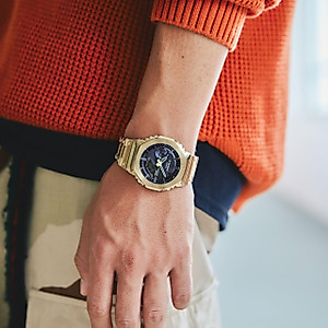 Casio GM-B2100GD-9AJF [G-Shock (G-Shock) Full Metal Model with Smartphone Link GM-B2100 Yellow Gold Color Model] Watch Japan Import March 2023 Model