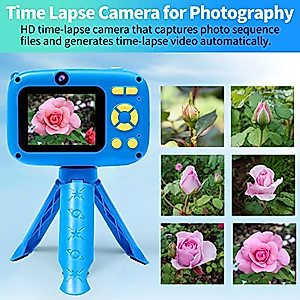 Kids Camera- 40MP Camera for Kids with 2.4 inch Large Screen, 1080P HD Digital Video Cameras for Toddler Children's Birthday with 32GB SD Card, SD Card Reader
