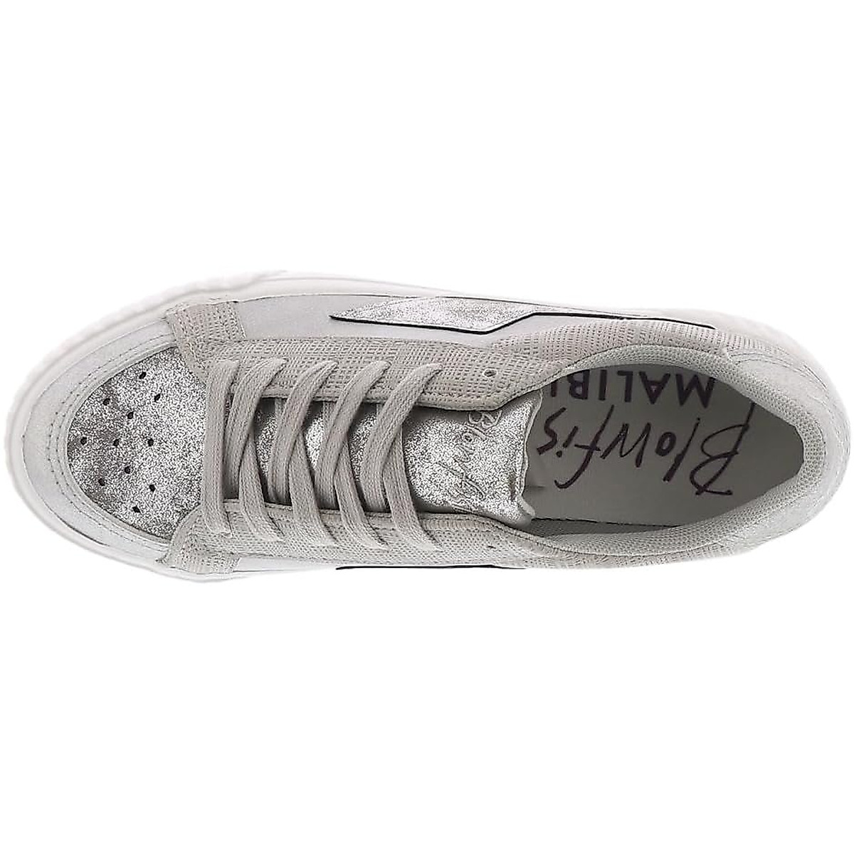 Blowfish Malibu Women's Willa Sneaker, Grey Orbital/LunarElla/GryGlitter, 8.5M
