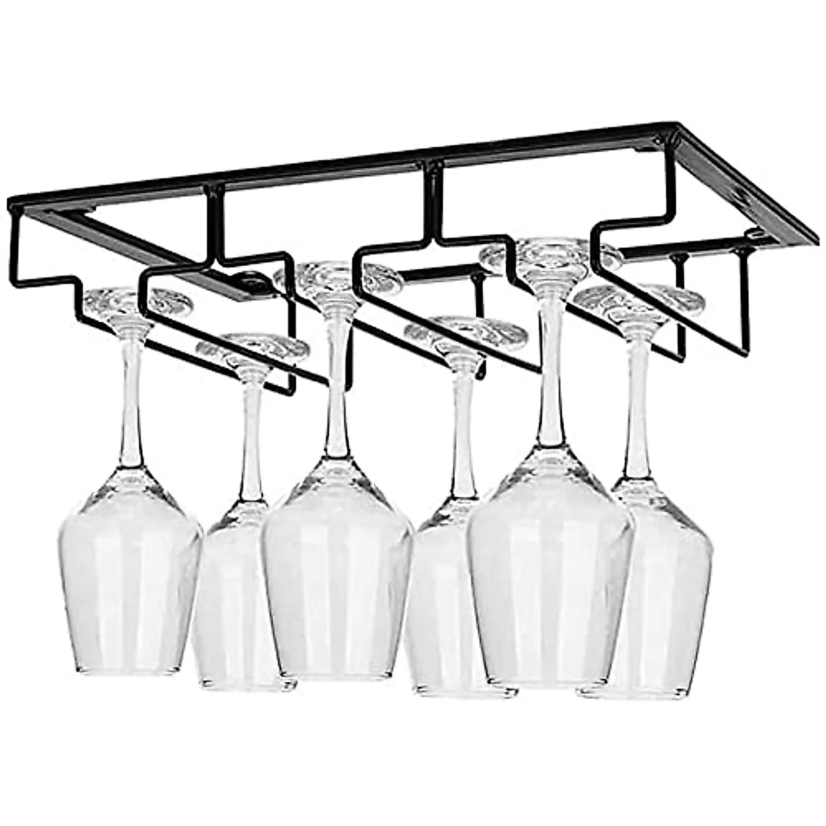 Wine Glass Shelf, Upside-down Home Goblet Iron Art Shelf, Wine Glass Hanging Storage Rack