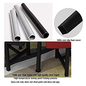 Office Reception Round Table- Conference Reception Room Coffee Table with Chair, Dining Table and Chair Combination Office Reception Table 80cm Marble Round Table Business Hotel Lounge Home Kitchen 1