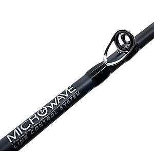 Fitzgerald Stunner HD Series Casting Rods Lightweight Sensitive Rods Premium American Tackle Microwave Guides, Freshwater and Inshore Baitcasting Fishing Rods
