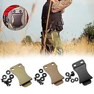 K Sheath Waist Clip Making Scabbard Clip K Sheath Accessories For Sheath Tool Waist Clip With Screws