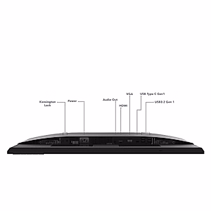 Lenovo L27m-30-2022 - Everyday Monitor - 27 Inch FHD - 75 Hz - AMD FreeSync - Low Blue Light Certified - Tilt Stand - Integrated Speakers - HMDI & VGA & USB-C,Grey