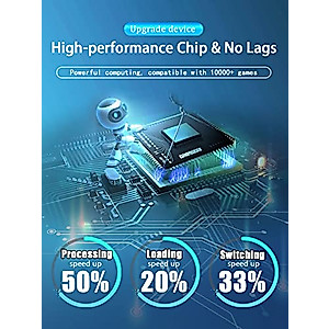 Fadist Retro Game Console, Built in 15000+ Classic Games, 4K HD Output, Emulator Game Console with 2 Ergonomics Controllers, Plug and Play Game Box, Ideal Gift for Kids, Adult, Friend, Lover