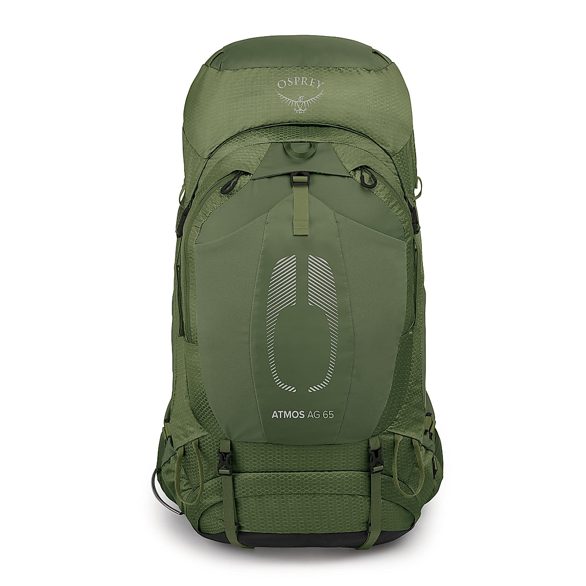 Osprey Atmos AG 65L Men's Backpacking Backpack, Mythical Green, Large/X-Large
