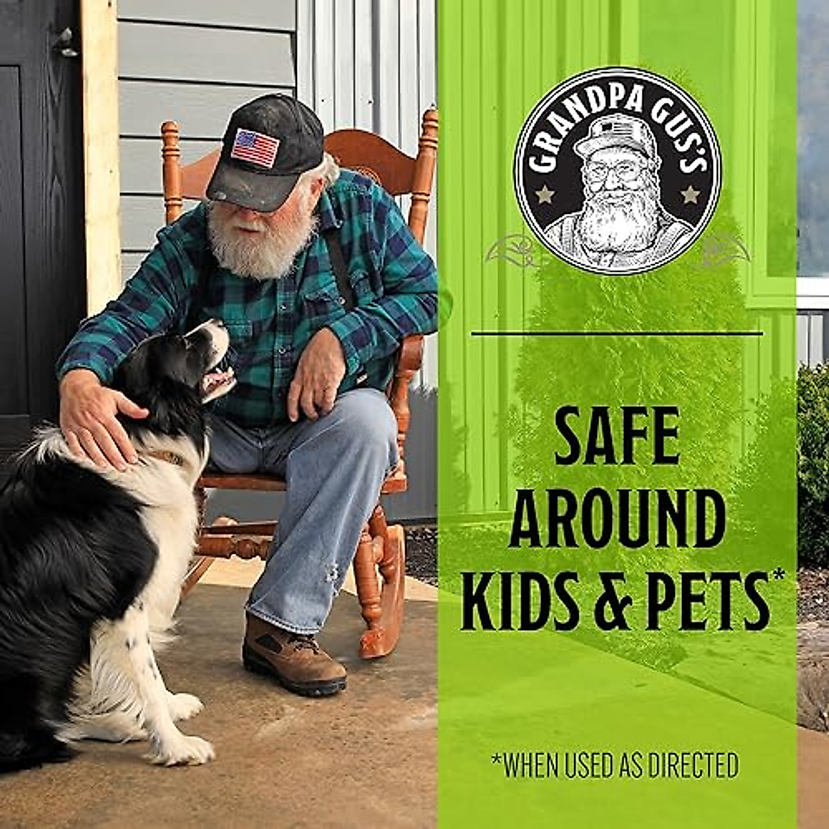 Grandpa Gus's Rodent Repellent Spray with Sprayer, Natural Peppermint & Cinnamon Oils Repel Mice and Stop Rats & Squirrels, 1 Gallon (Pack of 1)