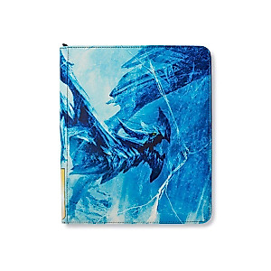 Boreas Dragon Shield Codex 9 Pocket Portfolio Zipster Zipper Enclosed 3 Ring Card Storage Binder