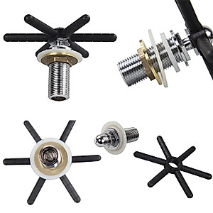 YBB Professional Cup Washing Machine Table Glass Rinser, Pitcher Rinser for Bar Cafe Household (Counter Top) - 4.4" x 2.8"