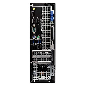 Dell Optiplex 7050 Desktop Computer PC, Intel Quad-Core i5, 1TB HDD Storage, 8GB DDR4 RAM, Windows 10 Pro, DVD, WiFi, 24in Monitor, Wireless Keyboard and Mouse (Renewed)