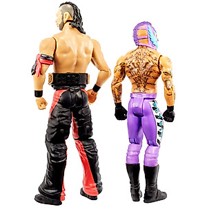 WWE Rey Mysterio vs Shinsuke Nakamura Battle Pack Series #62 with Two 6-inch Articulated Action Figures & Ring Gear