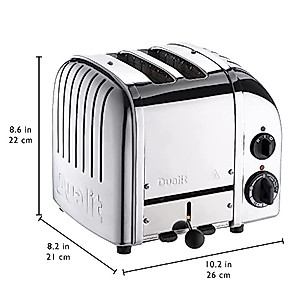 Dualit 2-Slice Toaster, Chrome
