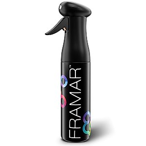 FRAMAR Premium Hair Spray Bottle – Spray Bottle For Hair, Fine Mist Spray Bottle, Mister Spray Bottle, Hairstylist Must Haves, That Girl Aesthetic, Water Spray Bottle – Continuous Spray Bottle
