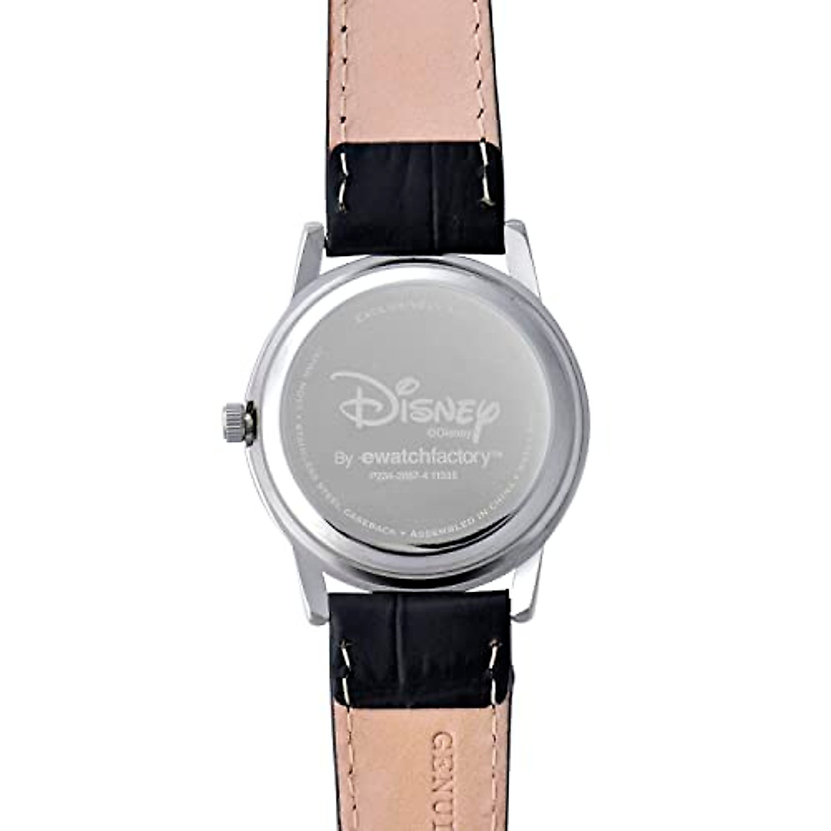 Disney Adult Classic Cardiff Analog Quartz Leather Strap Watch