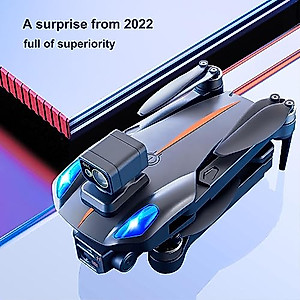 RC Drone 360° Obstacle Avoidance GPS Homing Gravity Induction 50x Zoom Mini Quadcopter with 8K HD Dual Camera for Adults Kids Beginners