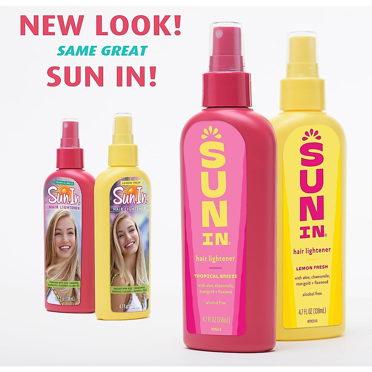 Sun In Hair Lightener, Tropical Breeze, 4.7 Ounce (Pack of 2)