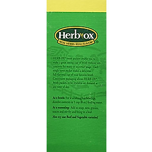 Herb-ox Hormel Herb Ox Chicken Bouillon Sodium Free 50 Packets