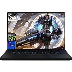 ASUS ROG Zephyrus M16 Gaming Laptop 2023 Newest, 16" QHD 240Hz Display, 13th Gen Intel Core i9 13900H, NVIDIA GeForce RTX 4070, 64GB DDR5 RAM, 1TB SSD, Wi-Fi 6, Backlit Keyboard, Windows 11 Home