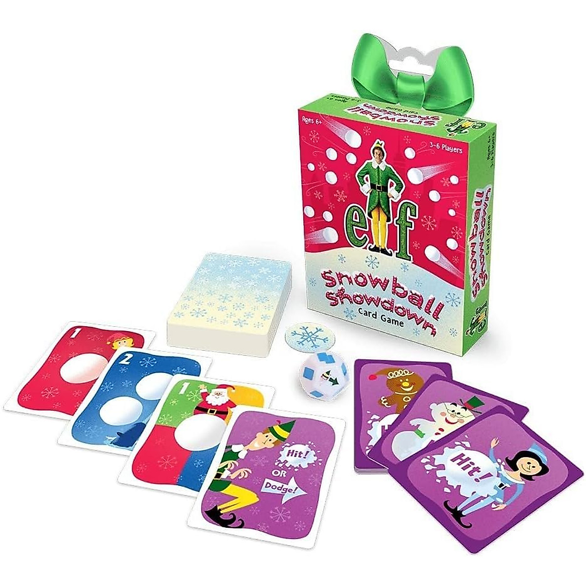 Funko Elf - Snowball Showdown Card Game, Multicolour