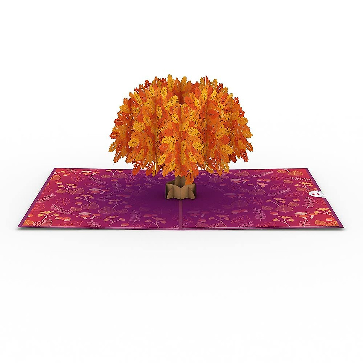 Lovepop Oak Tree Pop Up Card, 5x7-3D Greeting Card, Fall Birthday Cards for Mom, Wife or Friend, Autumn Pop Up Cards, Thanksgiving Greeting Cards