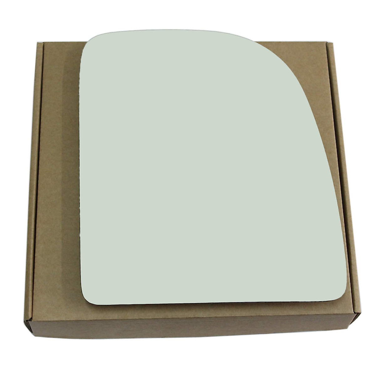 WLLW Mirror Glass Replacement for Ford E150/250/350/F250/F350/F450 Passenger Side