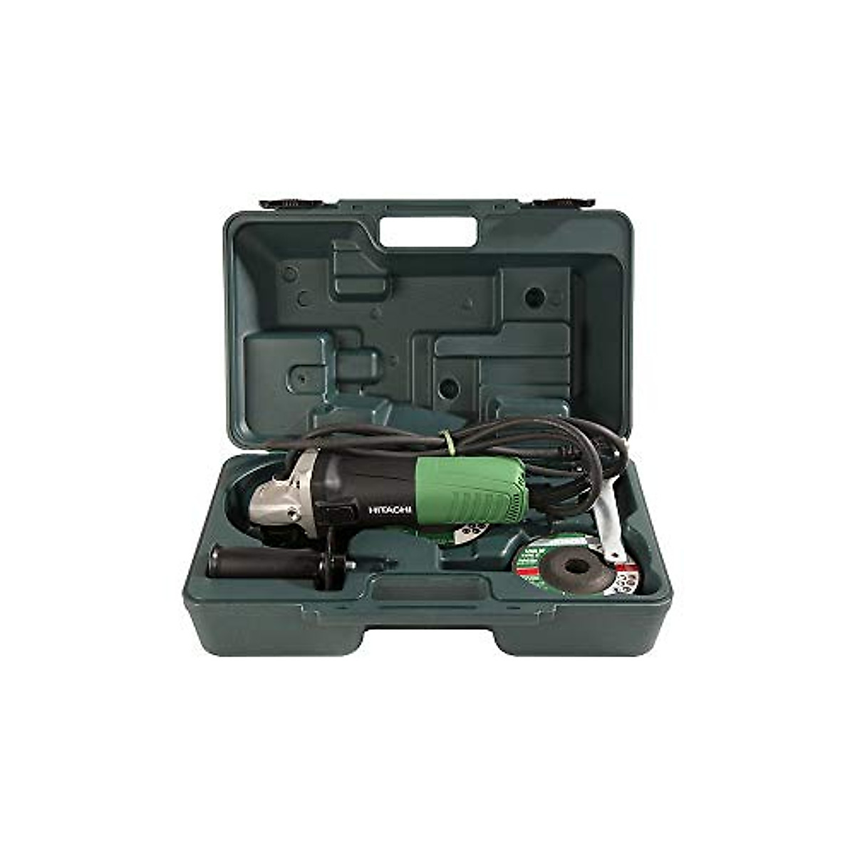 Hitachi G12SR4 6.2-Amp 4-1/2-Inch Angle Grinder with 5 Abrasive Wheels (Discontinued by the Manufacturer)