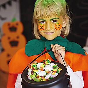 144 Pack Halloween Tattoos for Kids Temporary Pre-Cut Bulk Pack Halloween Themed Tattos Stickers for Face Body Non-Toxic 2" for Halloween Goodie Bag Fillers Classroom Prizes Party Favors by 4E's Novelty