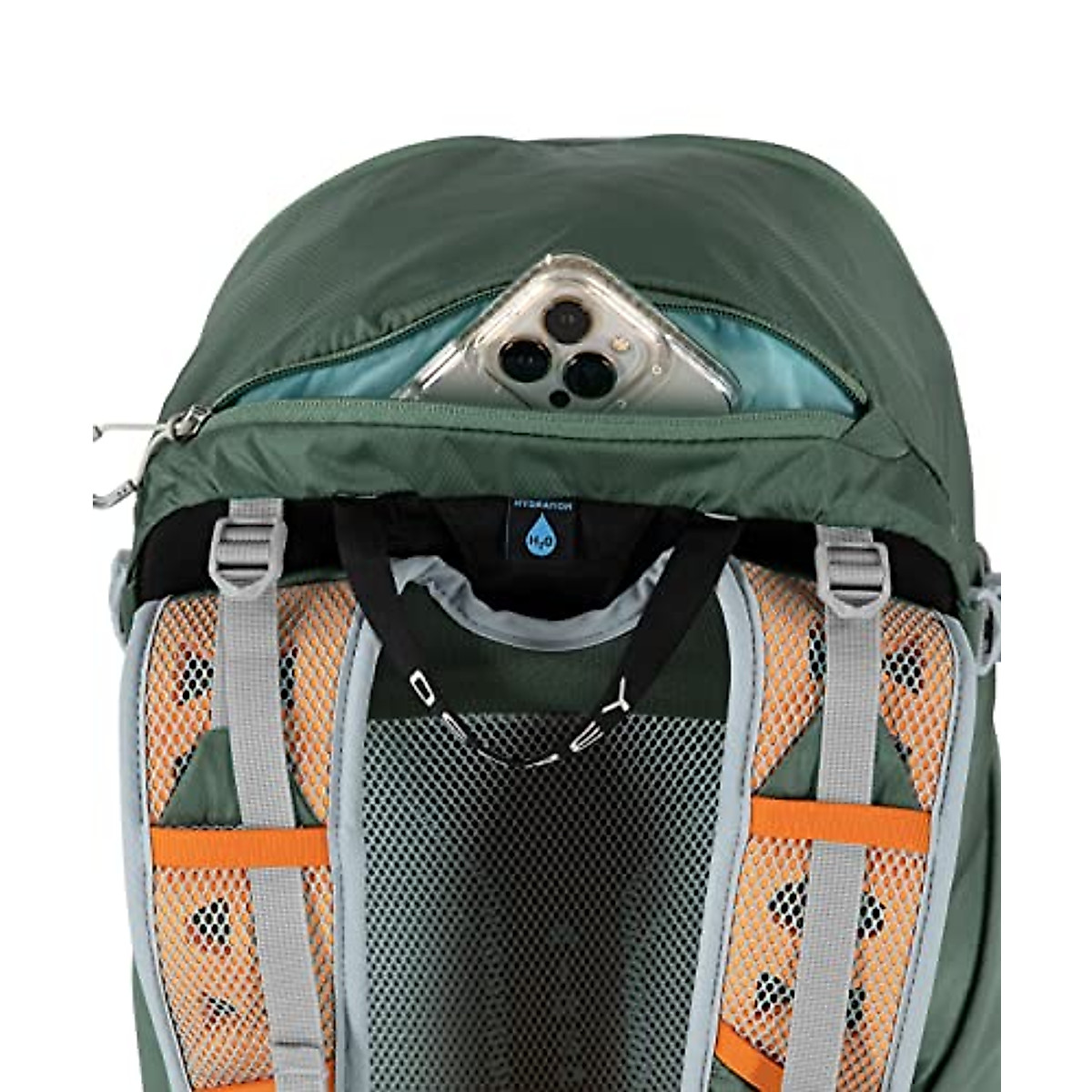 Osprey Hikelite 26L Unisex Hiking Backpack, Sangria Red