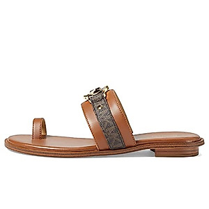 Michael Kors Rory Flat Thong Luggage 9.5 M